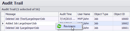 Audit Trail