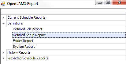 Manually Generating Reports