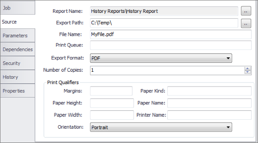 Integrating Reports with Automated JAMS Jobs