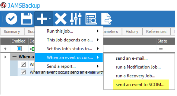 The JAMS Management Pack for MS SCOM